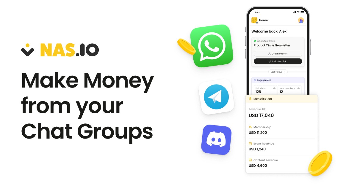 Make money from your chat groups
