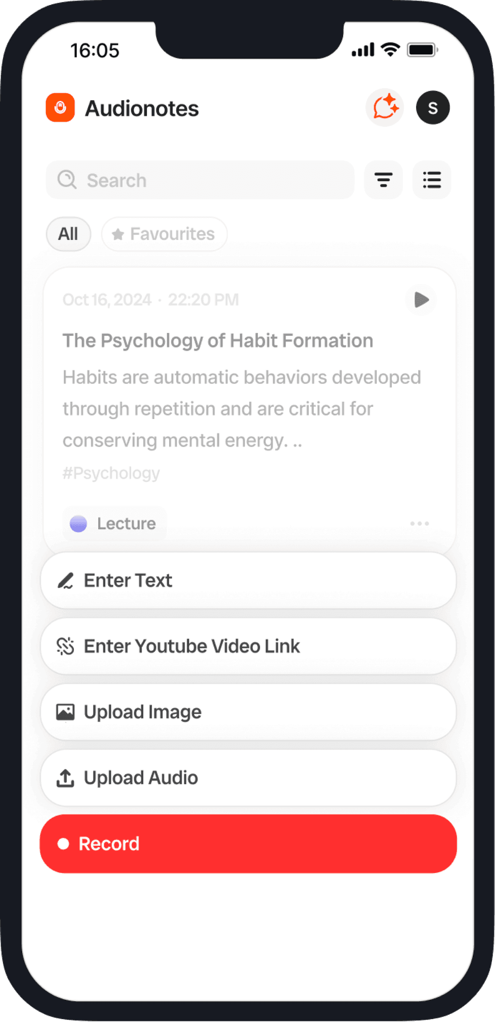 AI Lecture Note Taker | Generate Study Notes Instantly | Audionotes