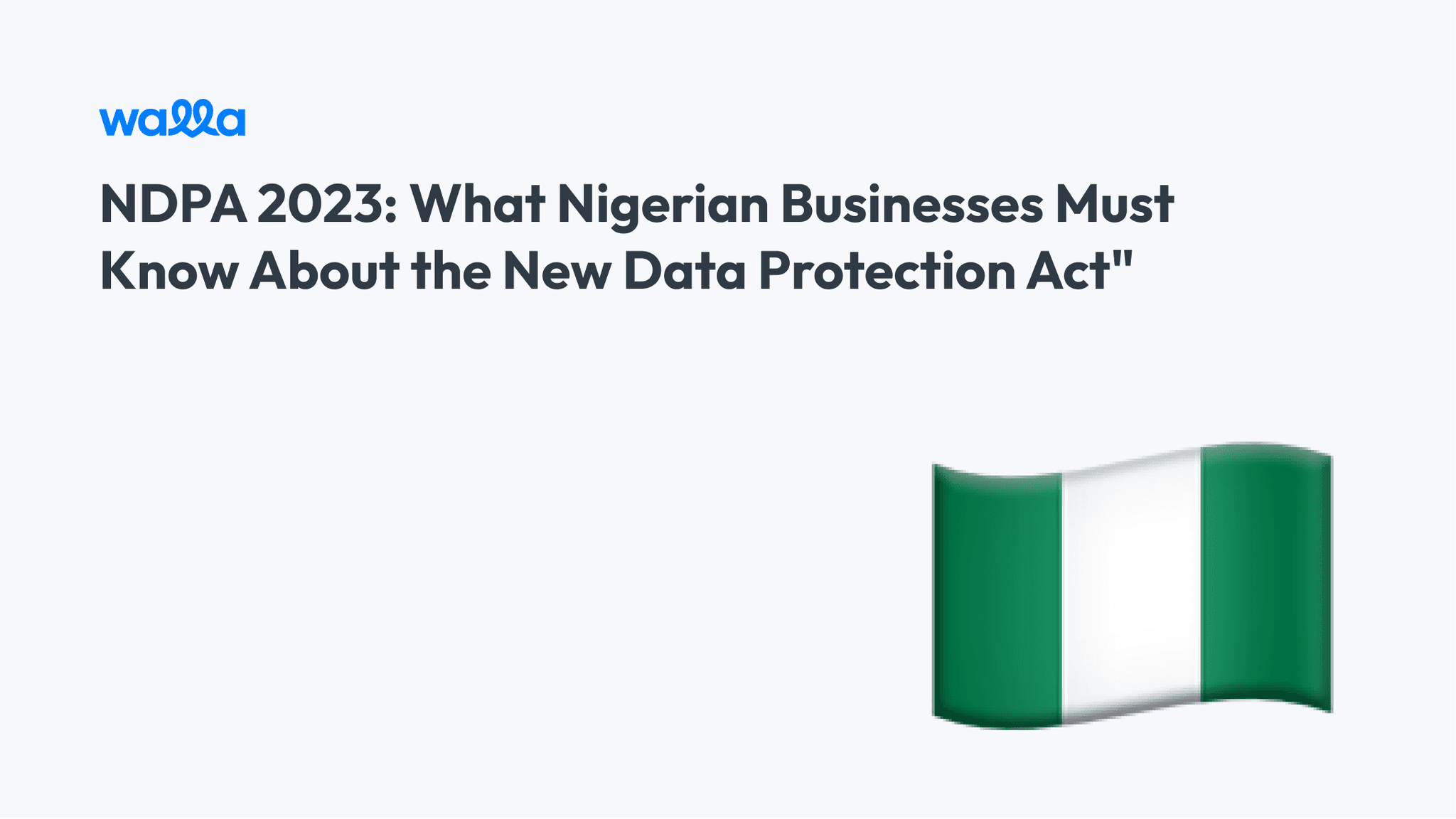 NDPA 2023: What Nigerian Businesses Must Know About the New Data ...