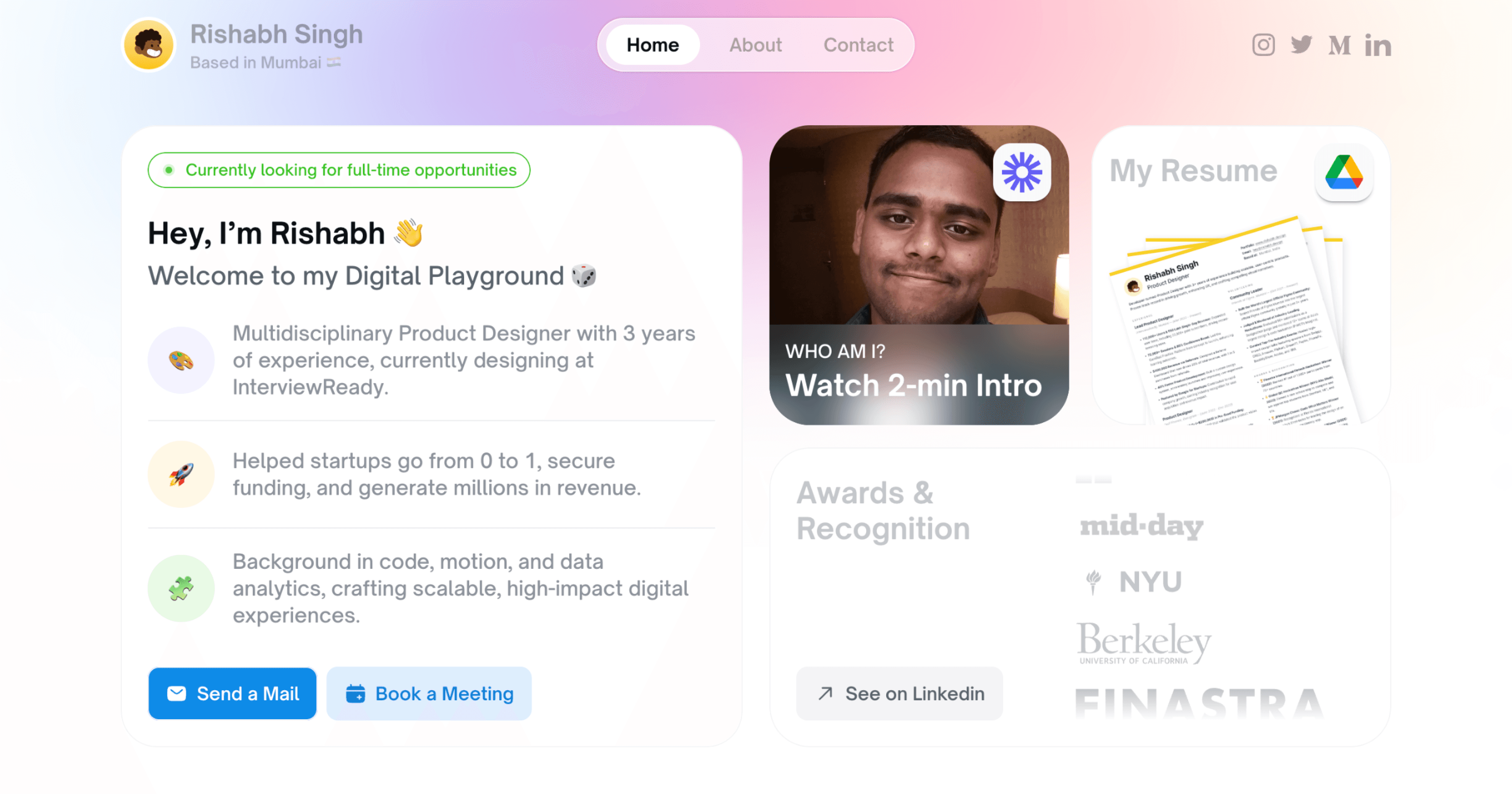 Rishabh Singh | Product Designer