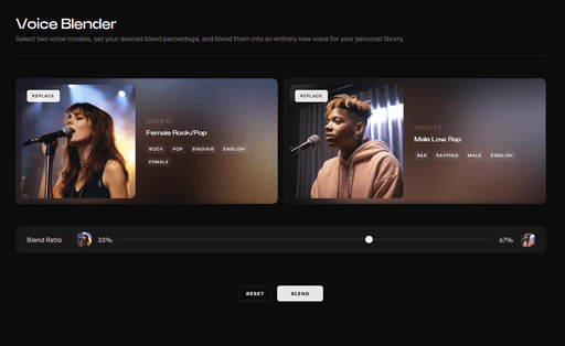 How To Use the Vocal Blending Tool Free on Kits - Kits.AI