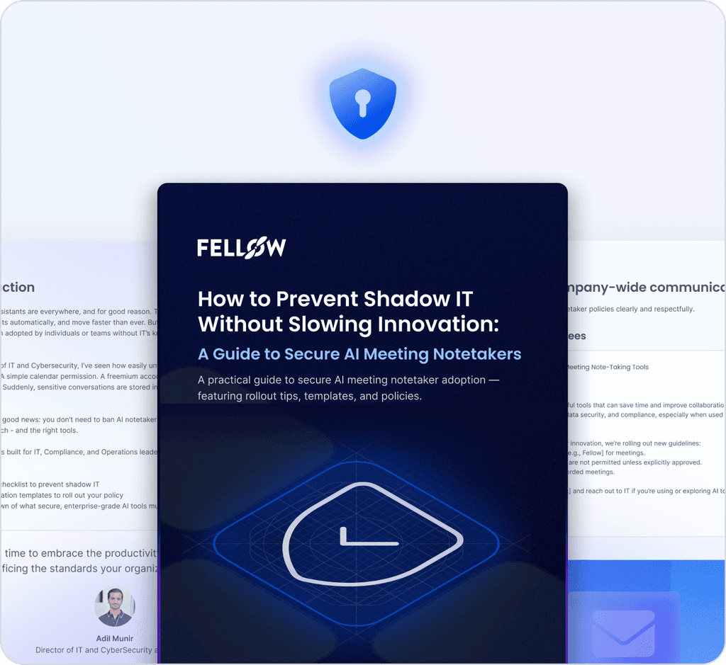 Shadow IT Prevention Guide, Checklist and Policy Template | Fellow