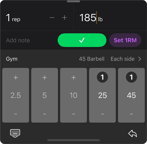 1RM Calculator: Calculate & Track Your One-Rep Max | Setgraph