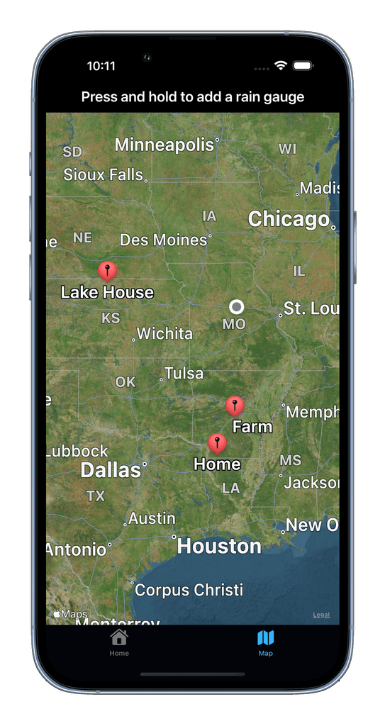 RainDrop Virtual Rain Gauge