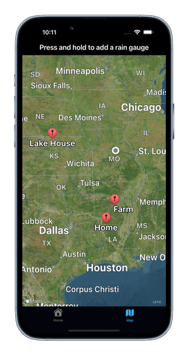 RainDrop Virtual Rain Gauge