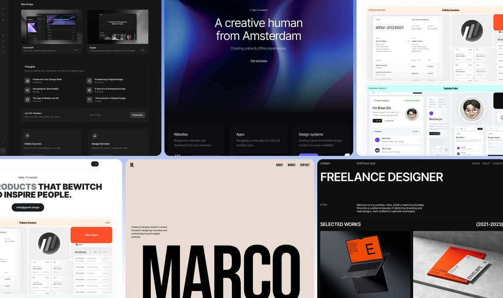 5 Framer Portfolio Templates [Tried & Tested] - Wize Templates
