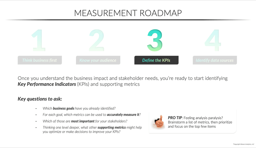 How to Build a Measurement Plan | Maven Analytics
