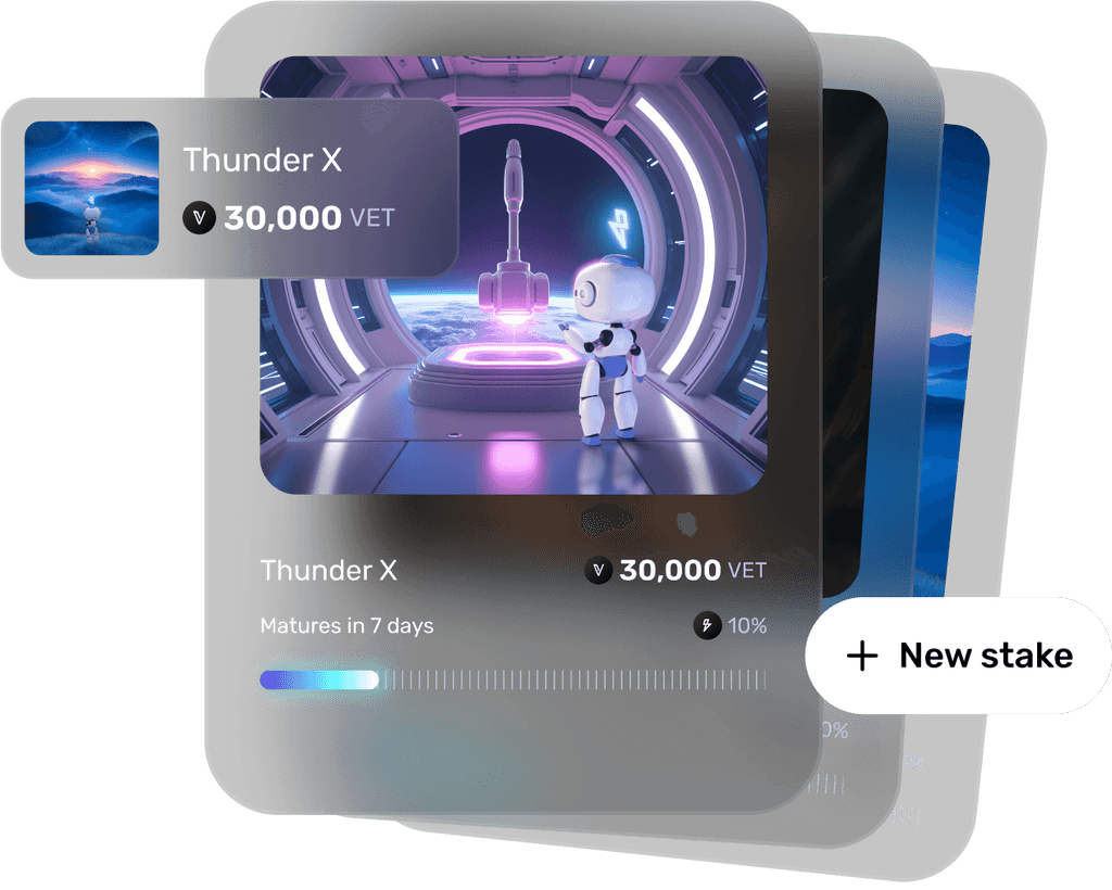 Stake VET and Earn VTHO Rewards | StarGate by VeChain