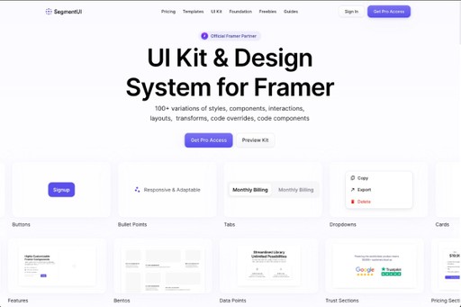 Segment UI - Toolfolio.io