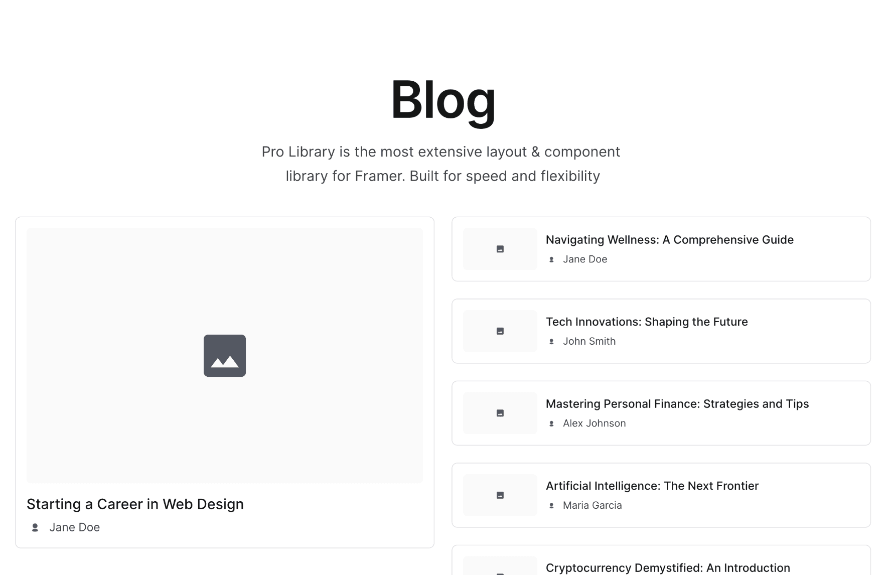 Framer CMS Power Ups