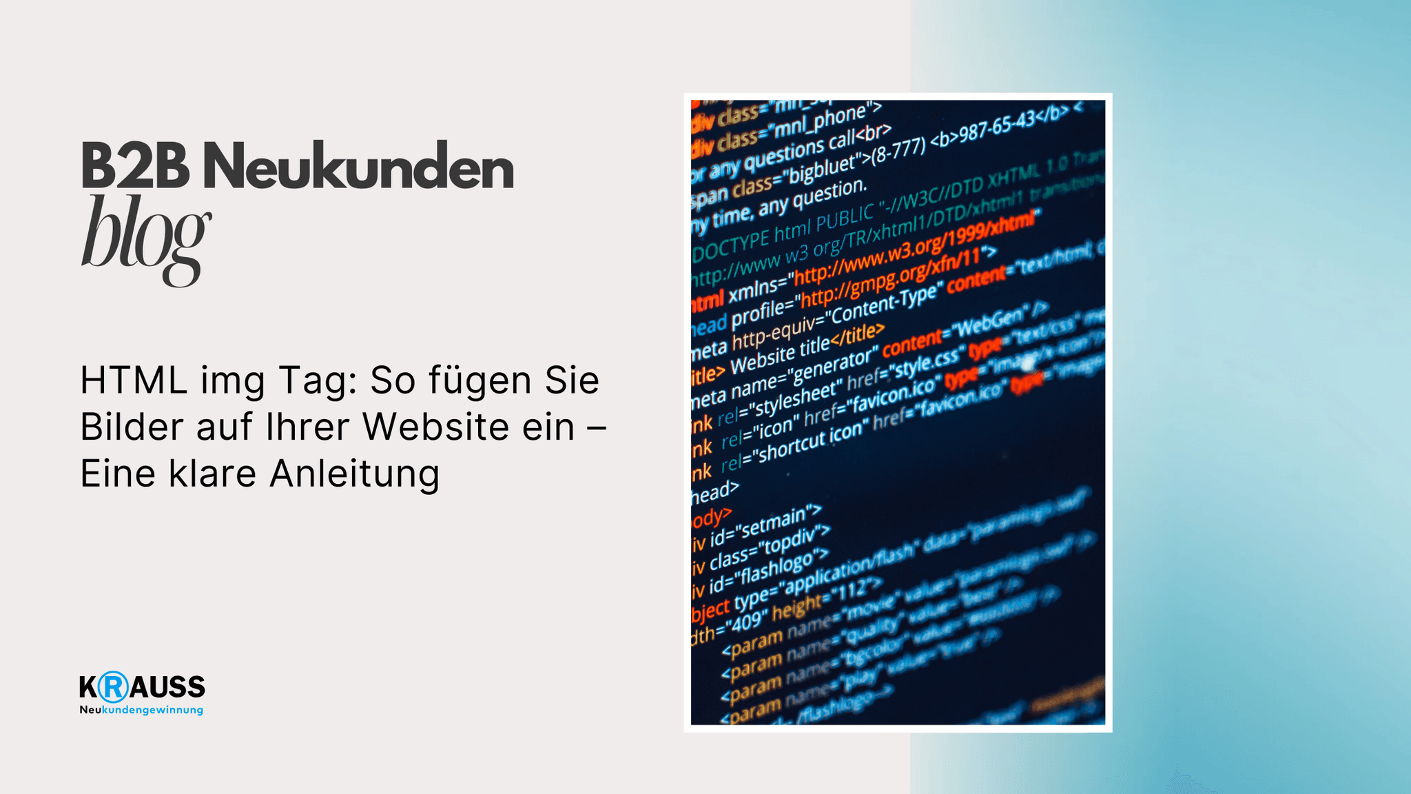 HTML img Tag: So fügen Sie Bilder auf Ihrer Website ein – Eine klare ...