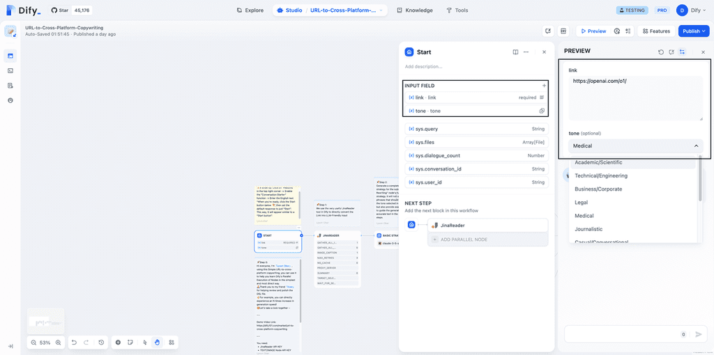 Cross-Platform Copywriting with Dify - Dify Blog