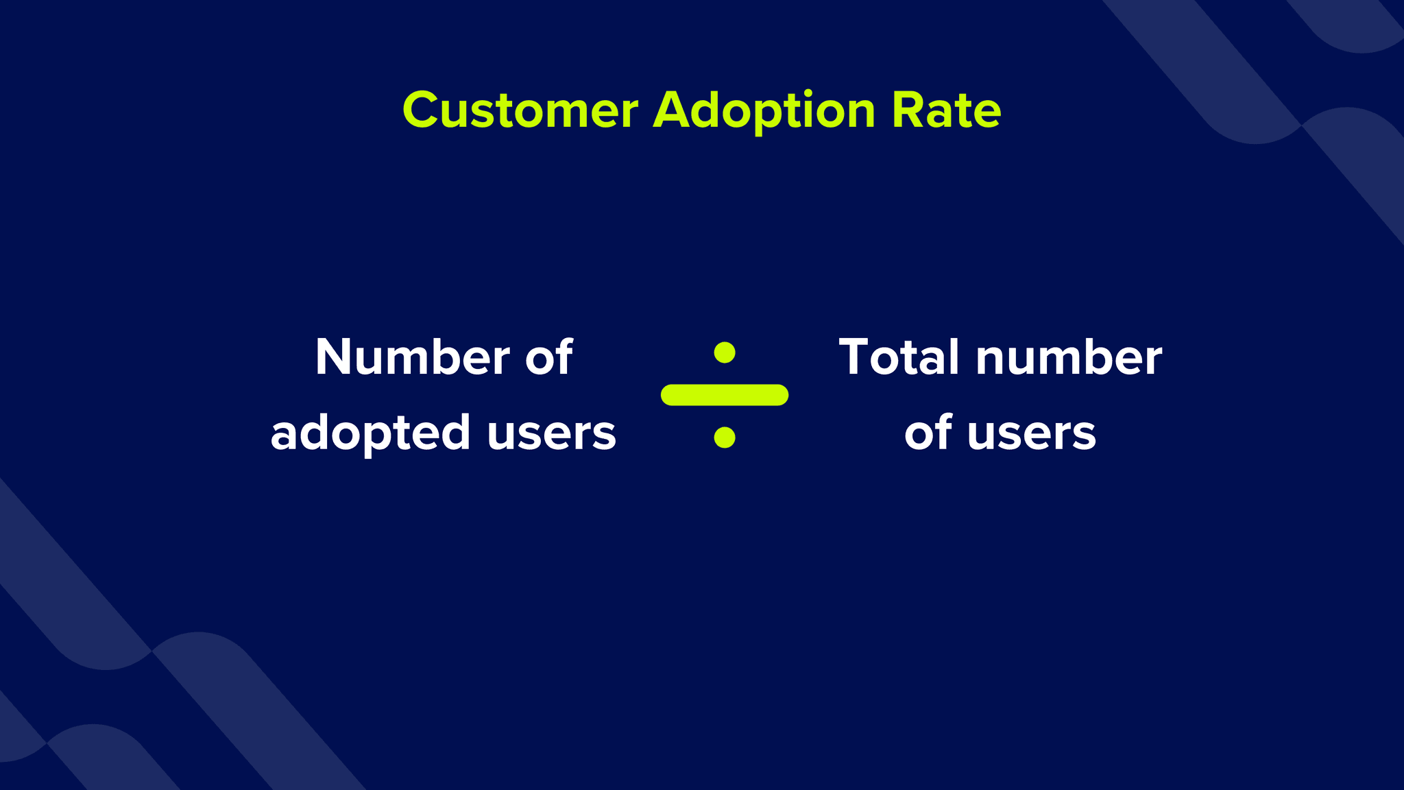What is customer adoption and how to improve it? - B2Metric