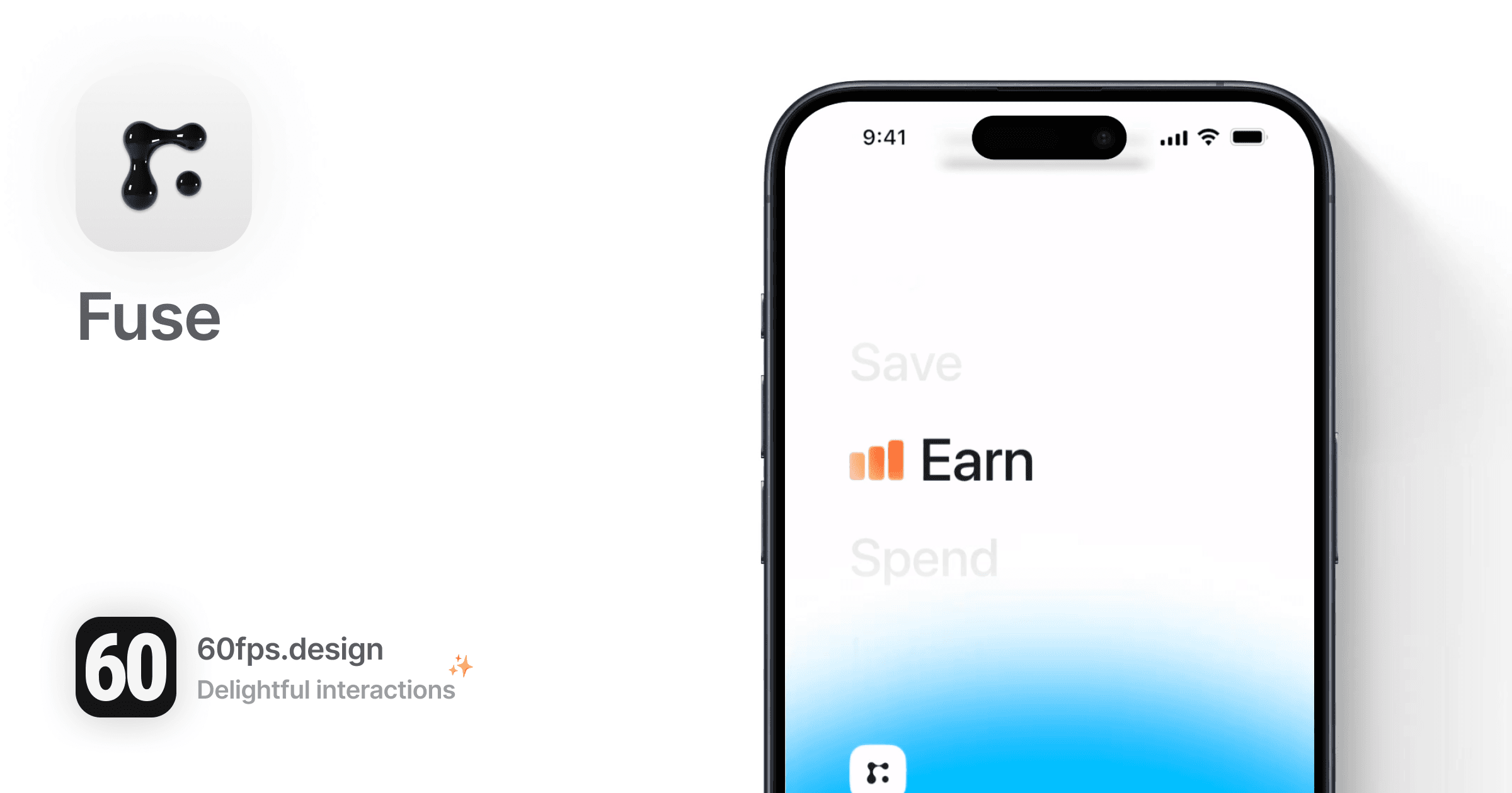 Fuse iOS App UI/UX animation