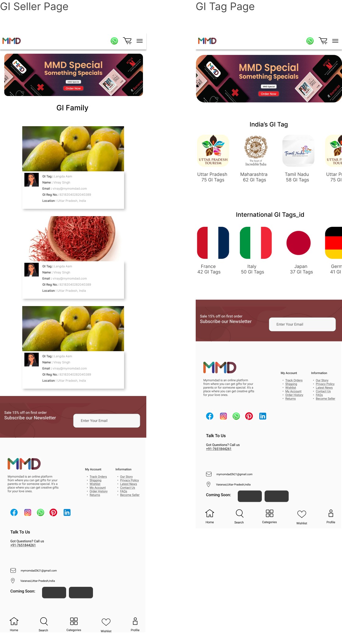 E-Commerce Website Design - DigiPorto