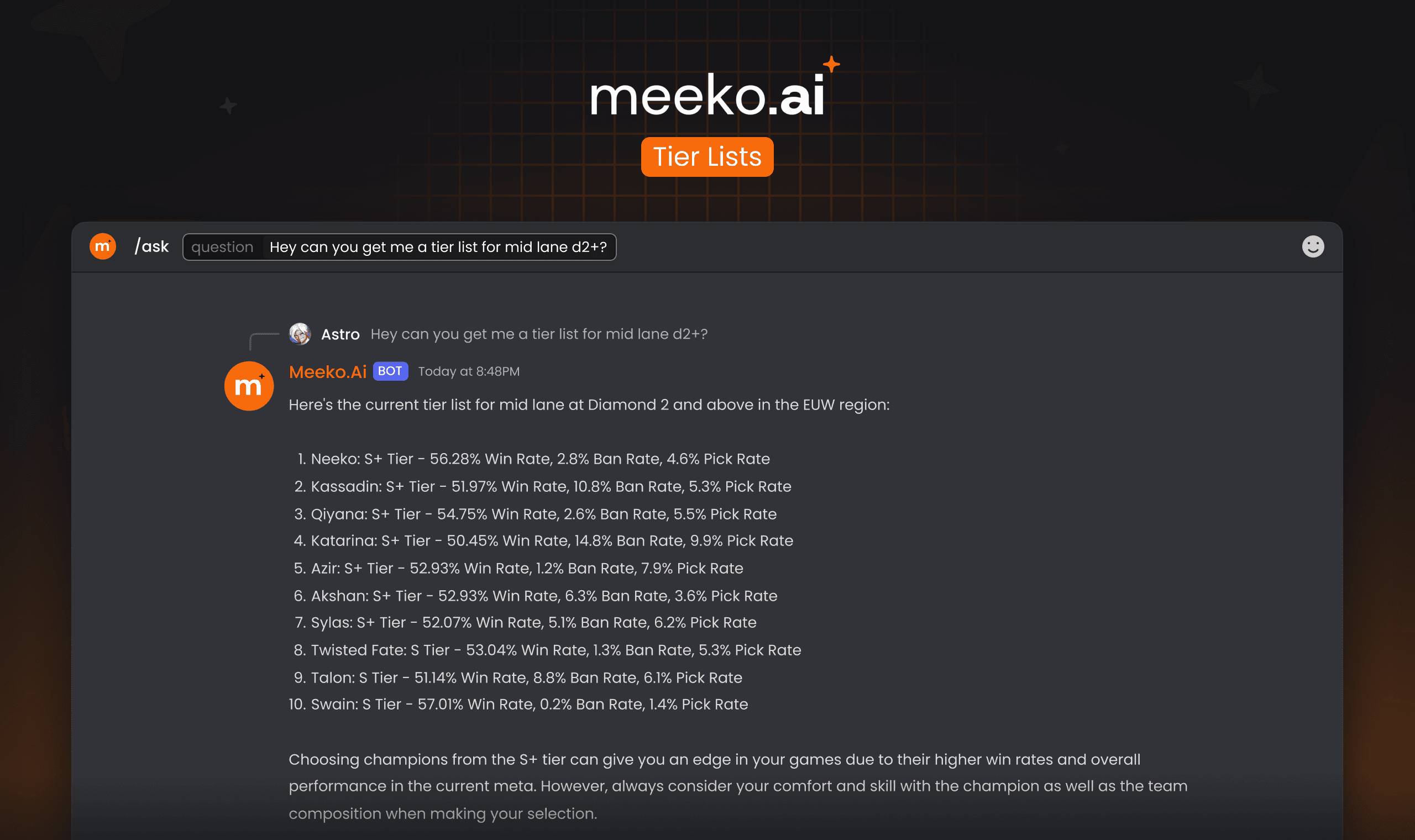 meeko.ai | Your 24/7 AI Coach For LoL