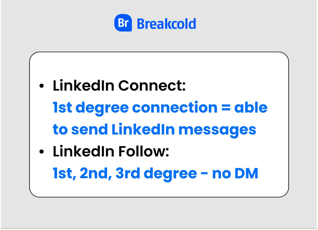 LinkedIn Follow vs Connect: The Difference Explained (+ 8 Tips)