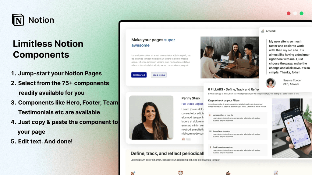 20 Best Notion Website & Portfolio Templates for 2025 (Paid & Free)