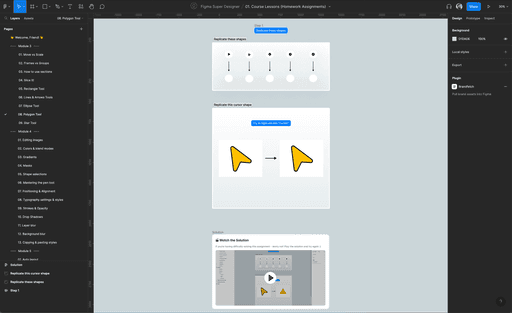 Figma Mastery - The ultimate Figma course for new and struggling designers