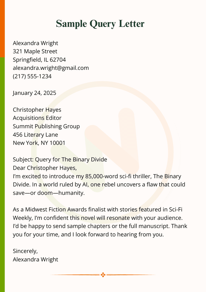 How to Write an Effective Query Letter: A Step-by-Step Guide - WorkOnward - A Map Based Hiring ...