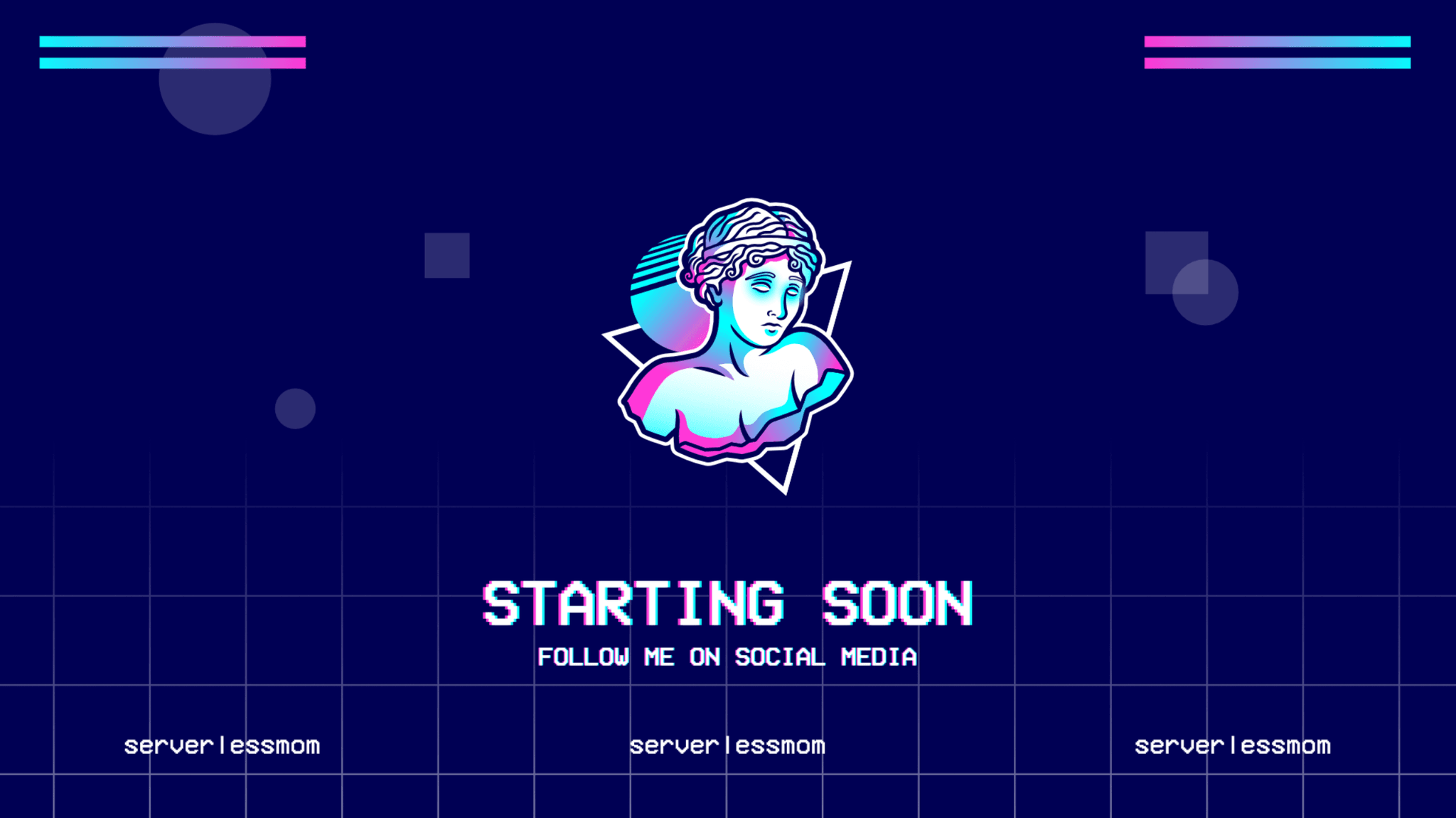 Starting Soon Screen - Custom Designs