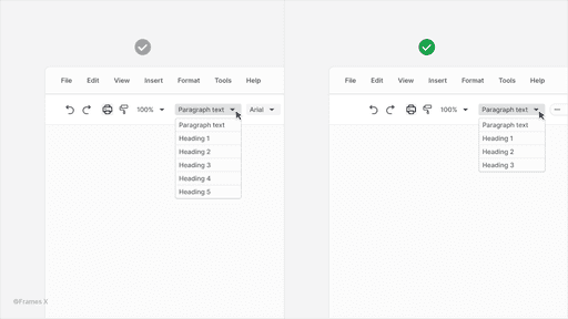 WYSIWYG UI: How to design a text editor in Figma