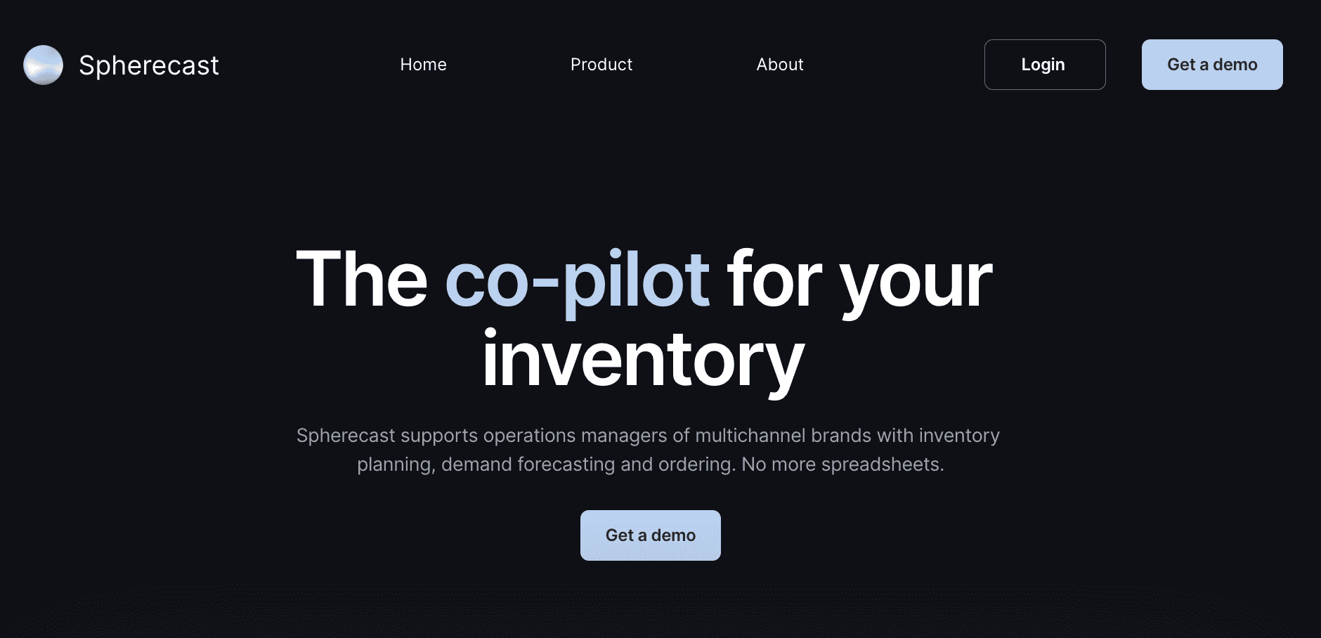 Spherecast – Inventory co-pilot