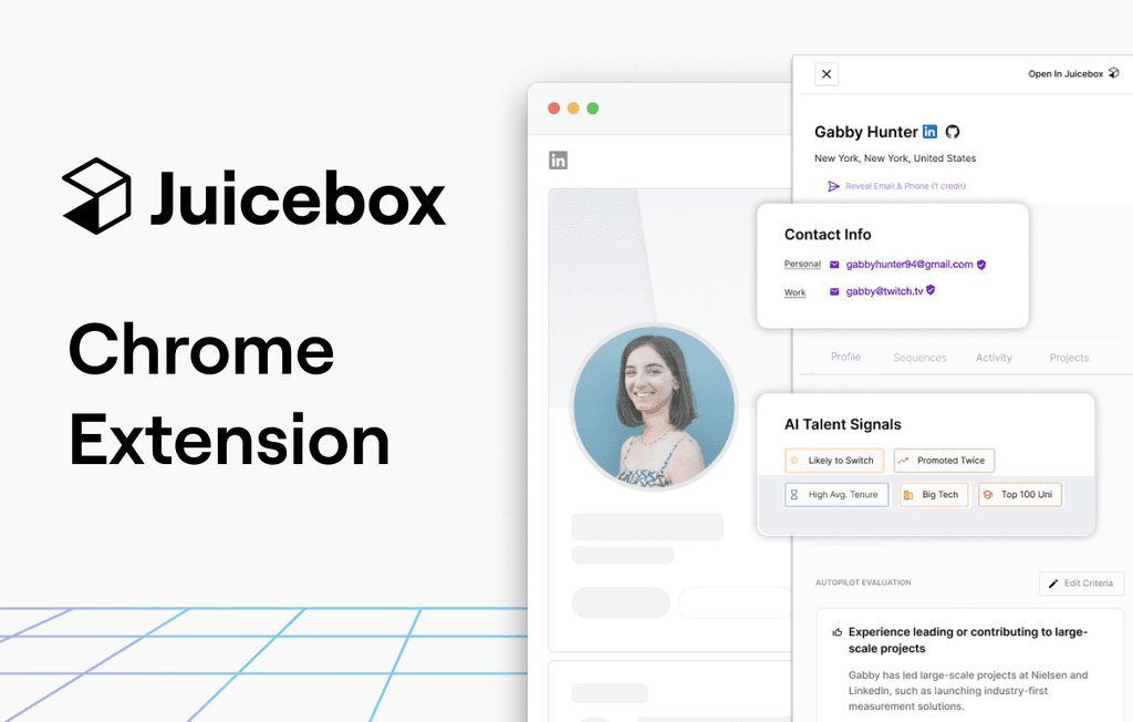LinkedIn Connections, Cleared Profiles, AI Email Classification, & more - Juicebox