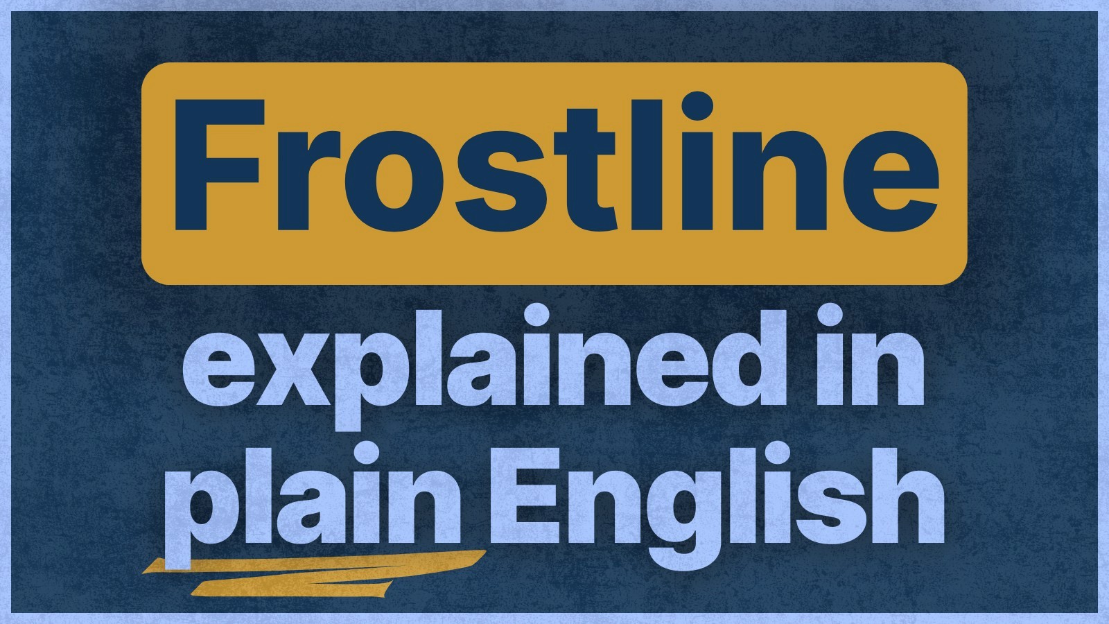 Understanding Frostline Depth for Safe Home Foundations
