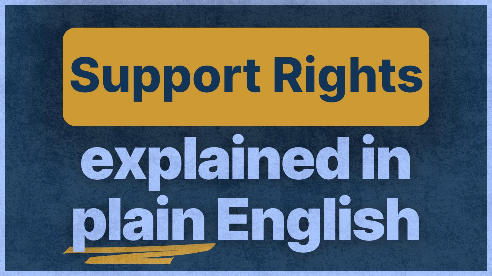 Understanding Support Rights in Property Law: Land Support 101