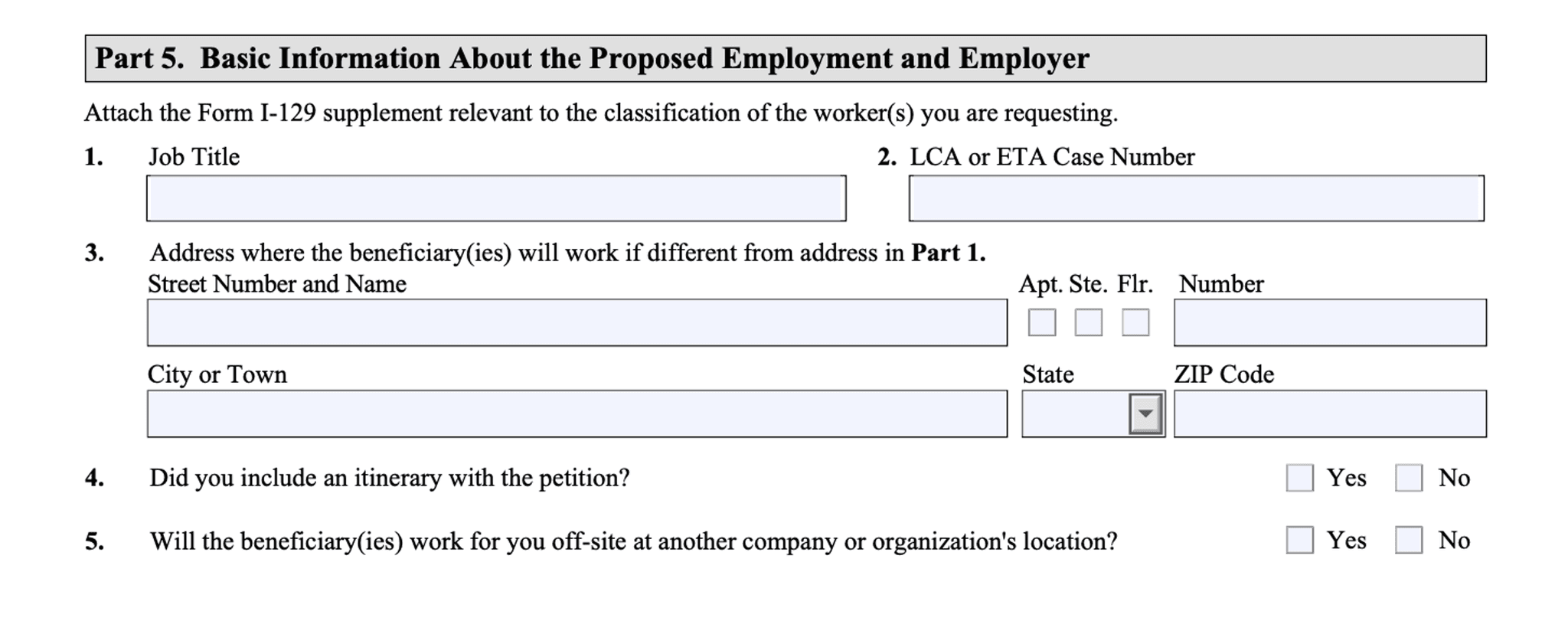 Form i-129, tips from an experienced immigration lawyer