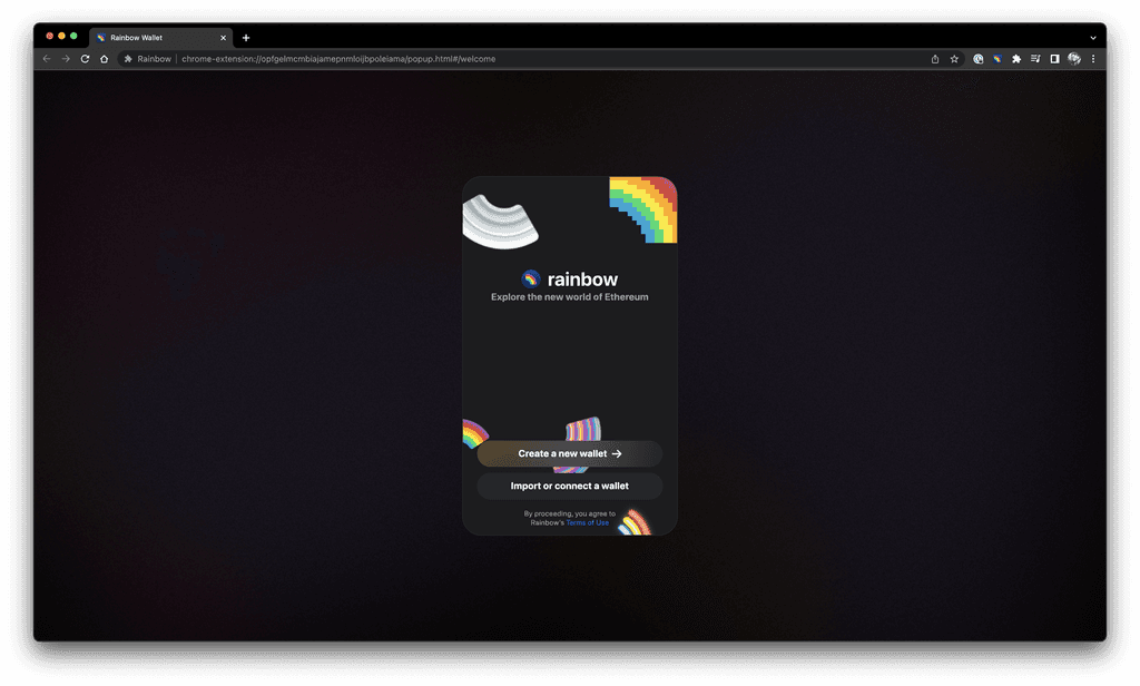 Get Started with the Rainbow Extension - Rainbow