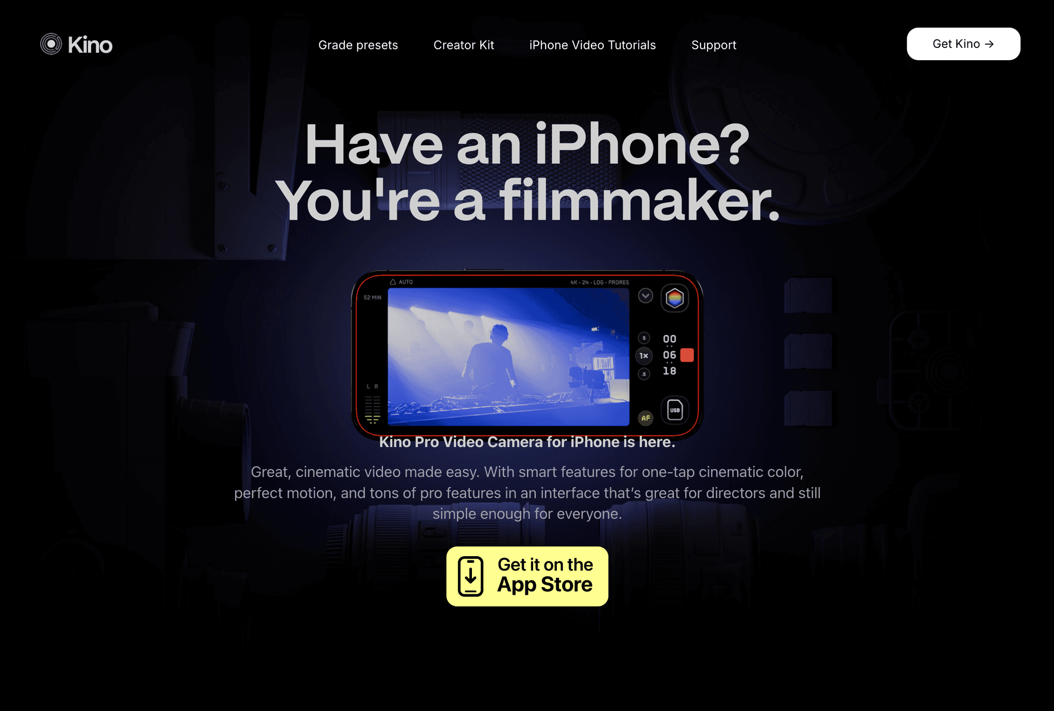 Dark Themed Web Design Inspiration