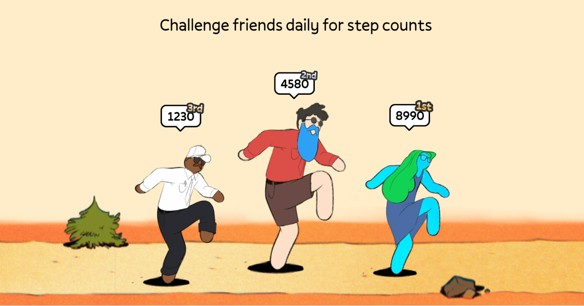 #1 Competitive Step Tracking Game - Stompers