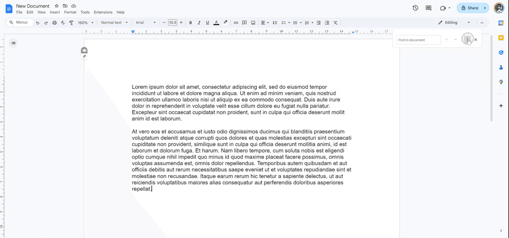 How to Use Find and Replace in Google Docs – Quick Tutorial - 1 minute video guide