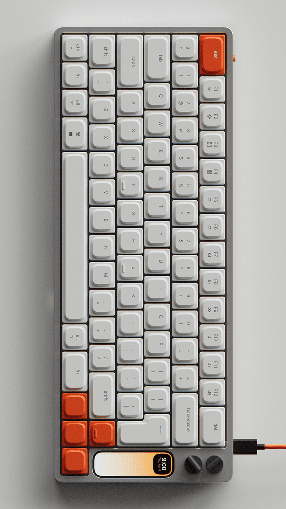 KNOB / k.no.b.1 / Low Profile Mechanical Keyboard