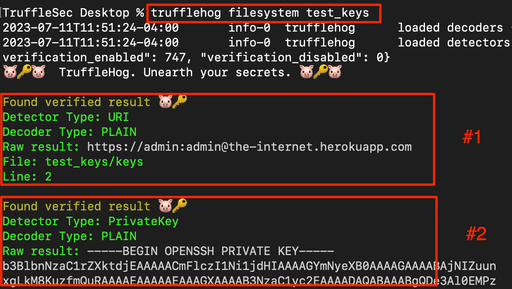 TruffleHog Commands: Git vs Filesystem Truffle Security Co.