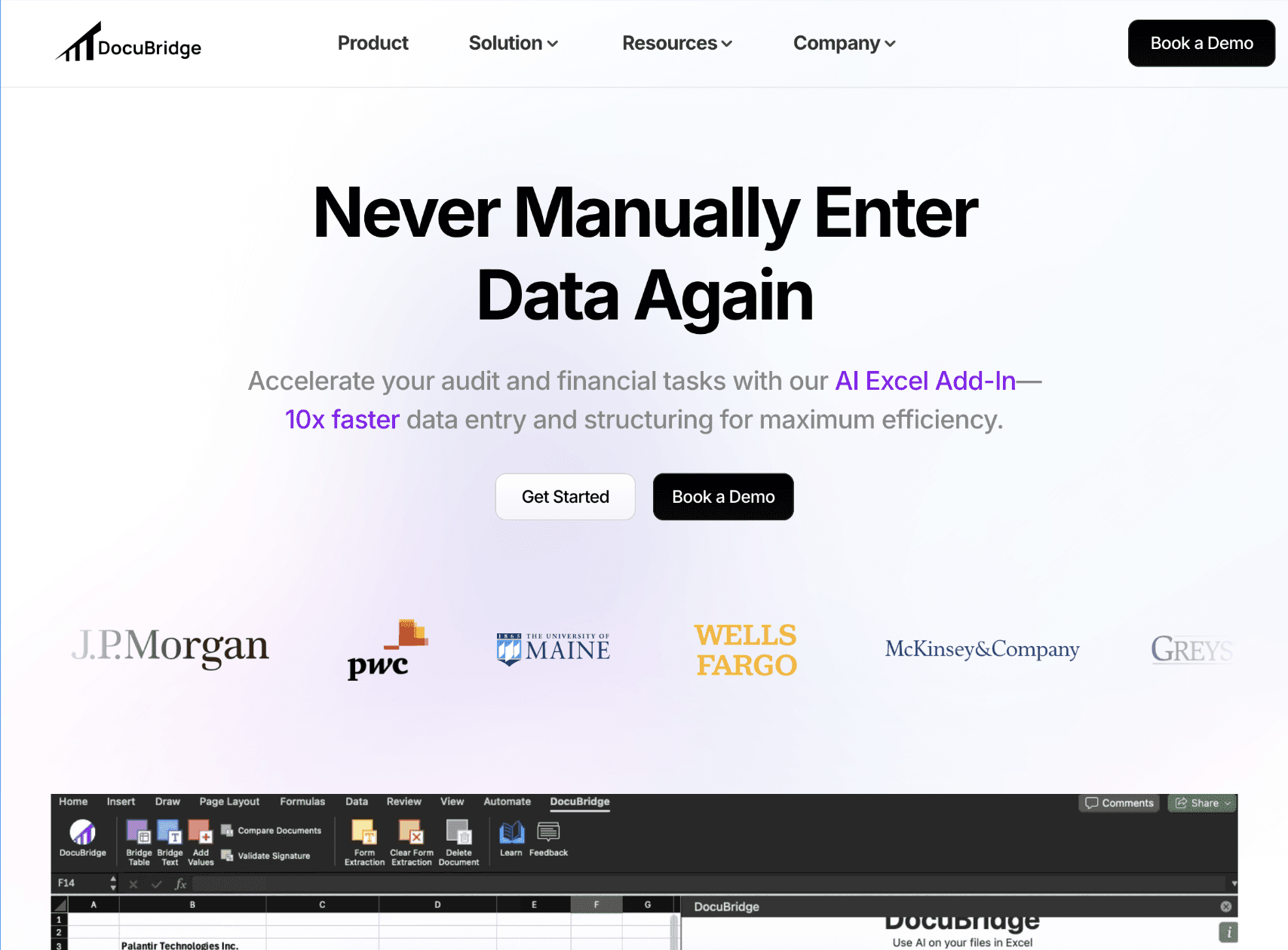 DocuBridge - Financial Data Automation Software
