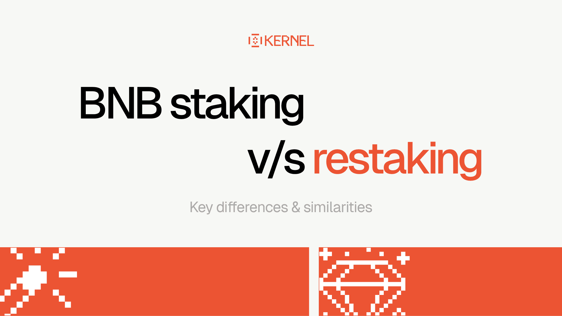 Understanding BNB staking vs restaking