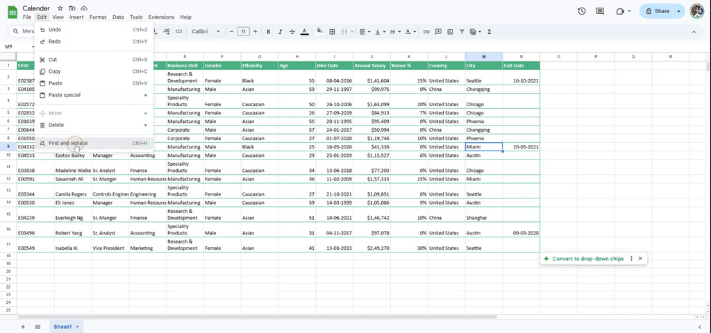 Cómo buscar en Google Sheets - Guía en vídeo de 1 minuto