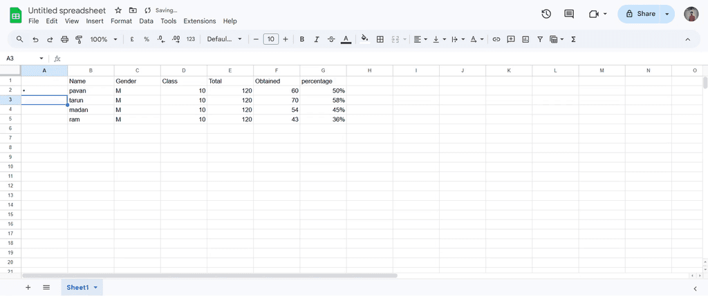 How to Add Bullet Points in Google Sheets - 1 minute video guide