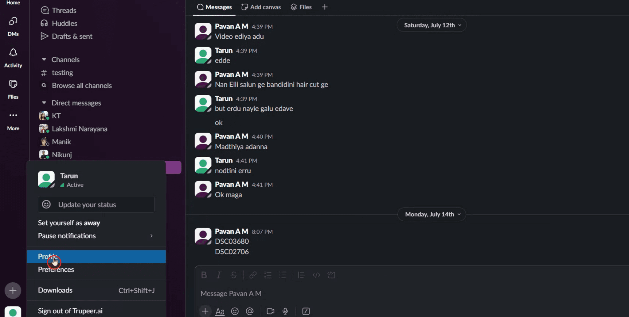 How to Change Slack Password - 1 minute video guide