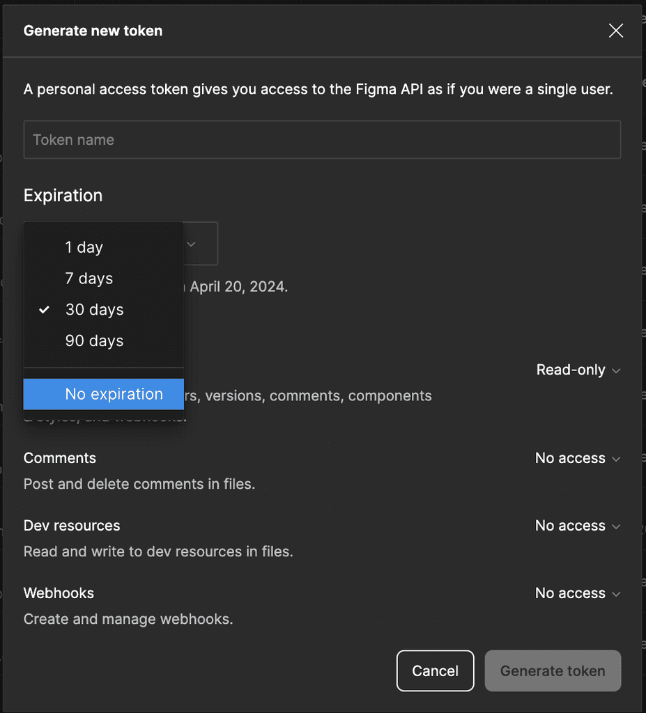 How to set up my Figma Token? - Figgle