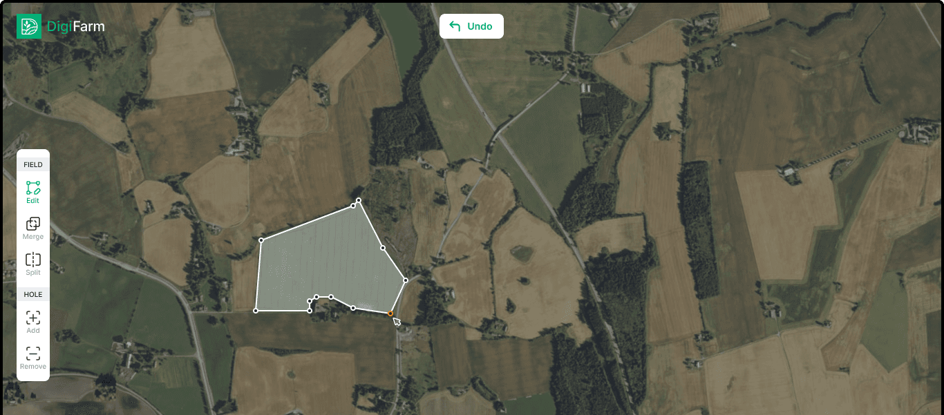 Automated Field Boundary Detection by DigiFarm
