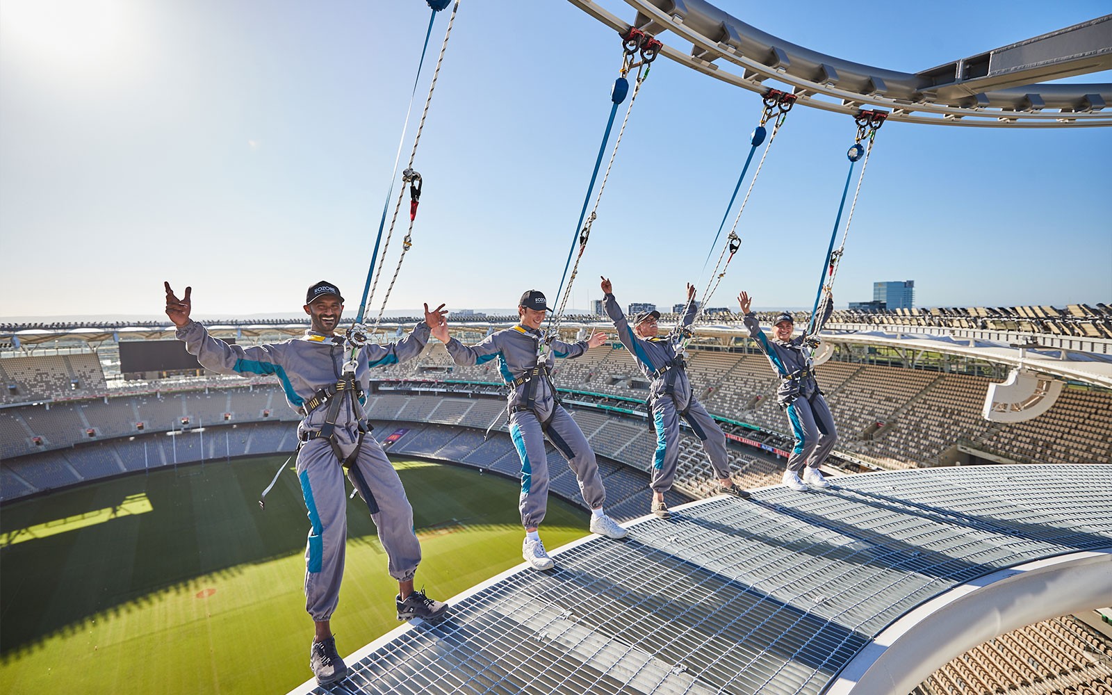 Ingressos para o Tour no Rooftop Vertigo do Optus Stadium em Perth