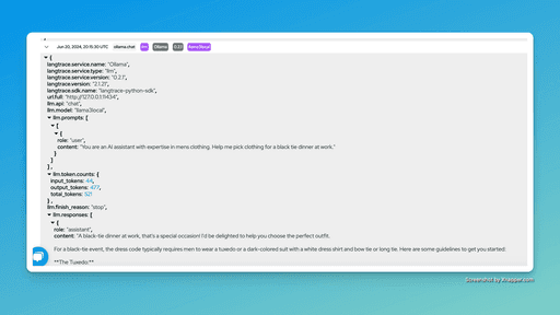 Run your LLM Apps locally using Ollama and Debug with Langtrace - Langtrace