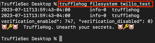 TruffleHog Commands: Git vs Filesystem Truffle Security Co.