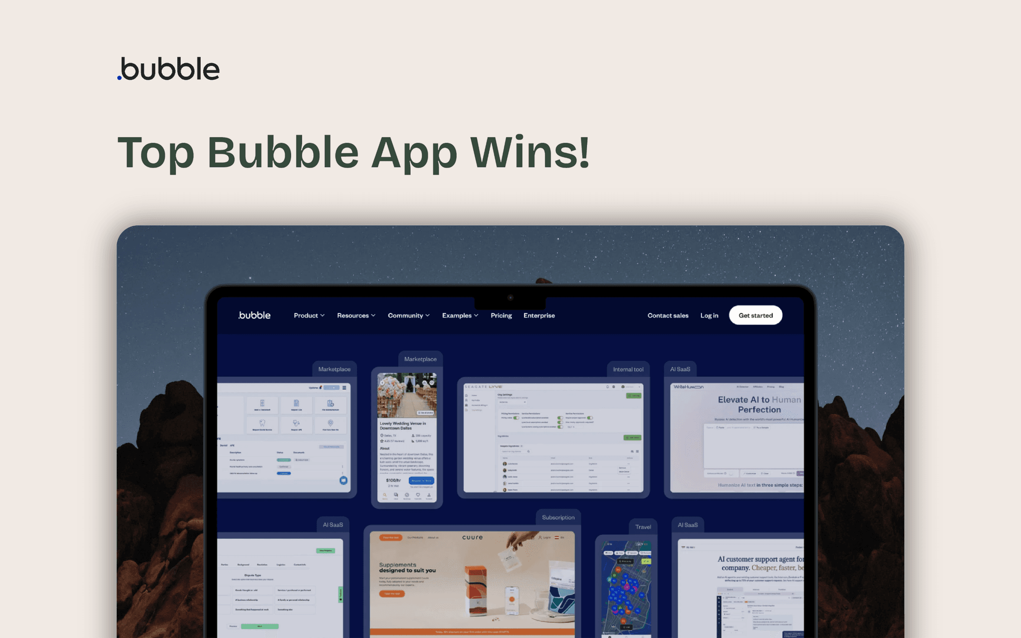 Bubble Success Stories: Top Bubble App Examples