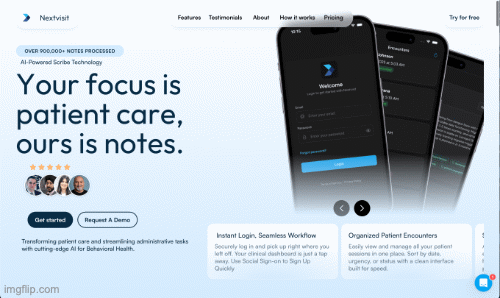 Nextvisit AI Medical Scribe | Automated Clinical Documentation