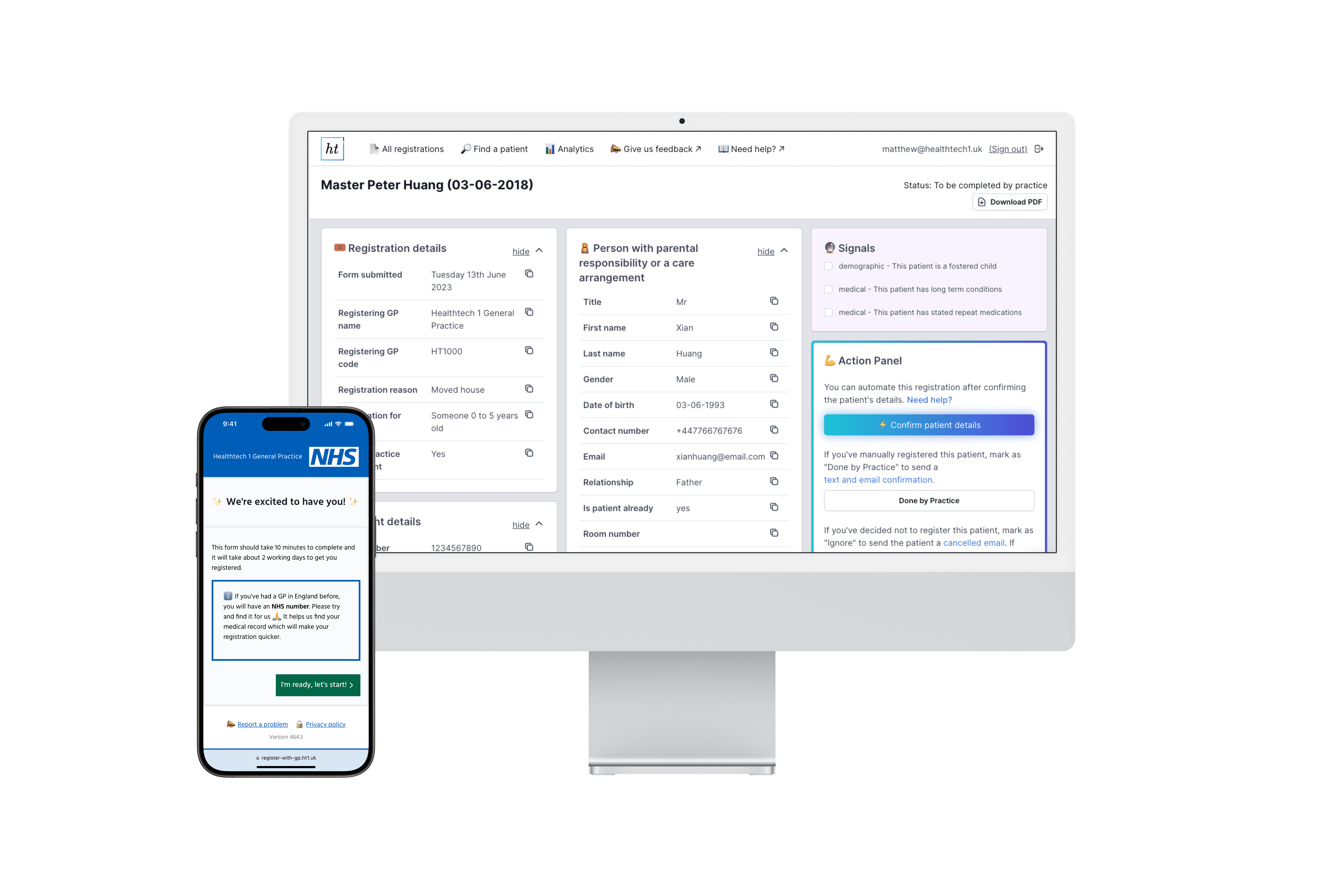 Automated Registrations - Healthtech-1